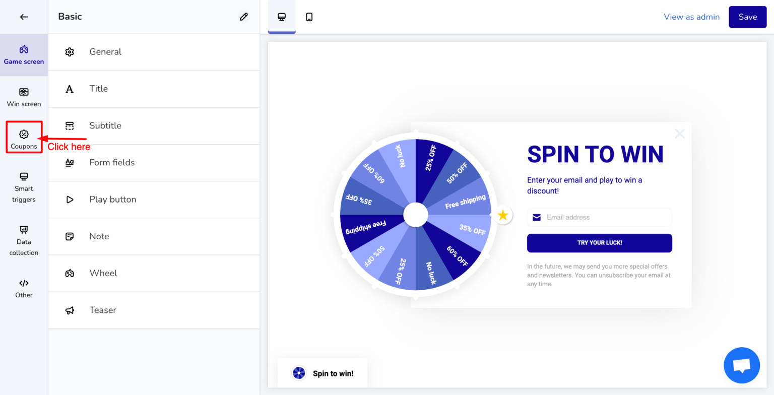 How to generate Unique Coupon for each subscriber? - HKT Apps